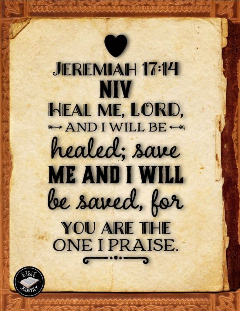 Inspirational Bible Verse Images About Healing