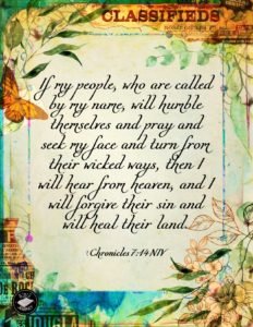 2 Chronicles 7:14 NIV - Encouraging Bible Verse