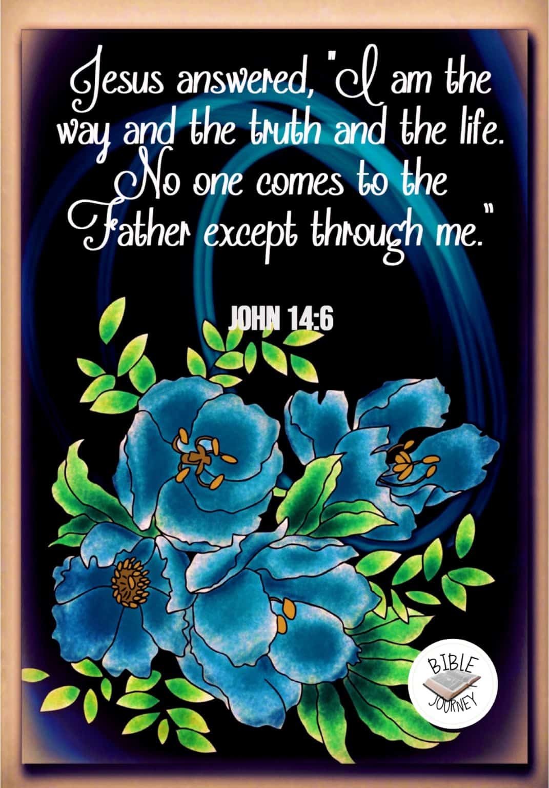 John 14 6 NIV Picture Bible Verses